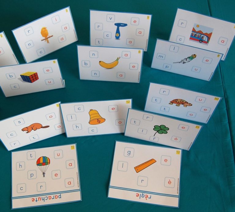 Cartes d'encodage (séries 1 à 13) - Lire écrire compter