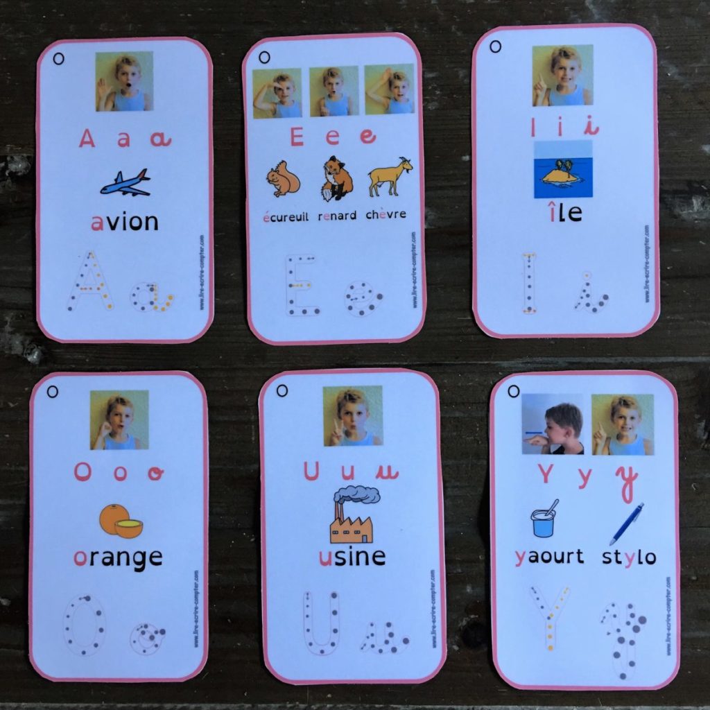 Affiches des sons Borel-Maisonny - Lire écrire compter