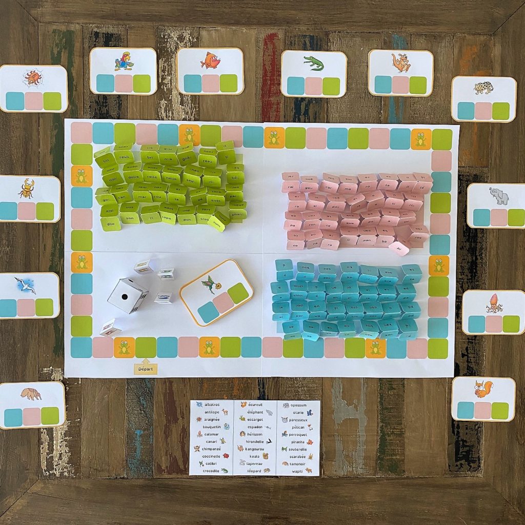 Dobble des mots-nombres - Lire écrire compter