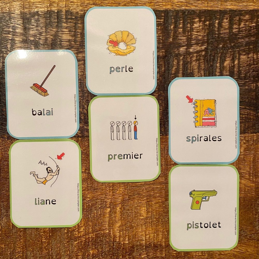 Mistigris des syllabes complexes - Lire écrire compter